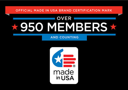 Made in the USA Brand & Logo Certification Mark for American Made Products